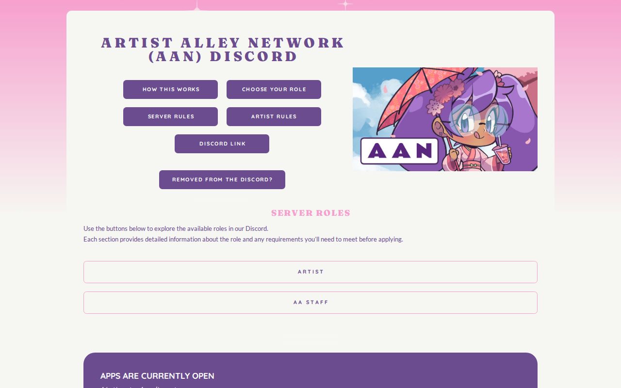 Artist Alley Network